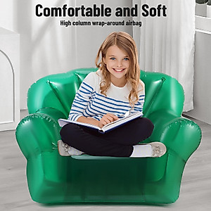 UAYBABU Inflatable Chair, Portable Inflatable Sofa, Indoor/Outdoor Inflatable Furniture for Bedroom, Living Room, Patio, Office, Beach, Travel, Party and Events, Maximum Weight Capacity 300lbs