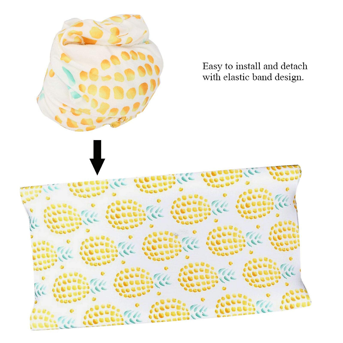 Lazmin112 Soft Breathable Baby Changing Table Pad Cover, Newborn Infant Urine Mat Changing Table Pads Wipeable Sheets(Big Pine)