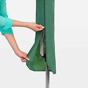 Brabantia Topspinner Rotary Dryer Clothesline with Ground Spike, 131 Feet, Silver