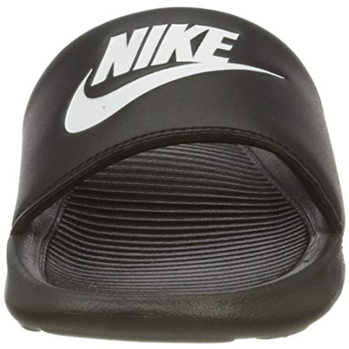 NIKE Women's Victori One Slide Trail Running Shoe, Black White Black, 6