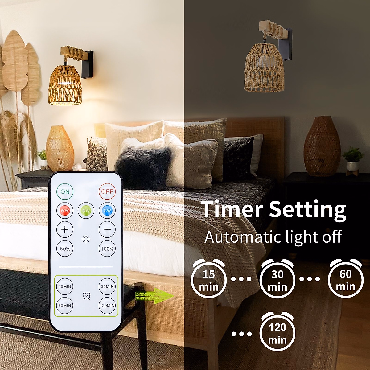 PEESIN E26 Base Battery Operated Light Bulb, 2 Pack Battery Powered Light Bulbs, Battery Light Bulb, Light Bulbs, LED Puck Lights for Wall Sconce, Lamp