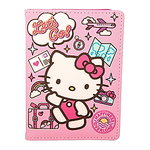 Hello Kitty Passport Holder Official License, Cute Passport Holder and Passport Cover, Sanrio Gifts