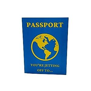 You're Jetting Off To Passport Travel Card Scratch To Reveal Your Personal Message Surprise Gift