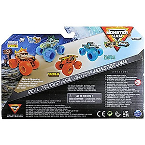 Monster Jam Earth vs Surf [Horse Power and Aqua Stallion] 1:64 Scale Double Pack