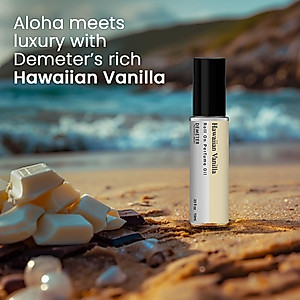 DEMETER Hawaiian Vanilla Roll on Perfume Oil, 0.33 Oz, Long-Lasting