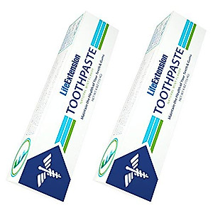 Life Extension, Toothpaste, Natural Mint Flavor, 4 oz (113.4 g)(pack of 2) by Life Extension