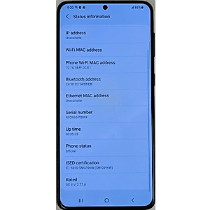SAMSUNG Galaxy S21+ Plus 5G, US Version, 128GB, Phantom Violet - Verizon (Renewed)