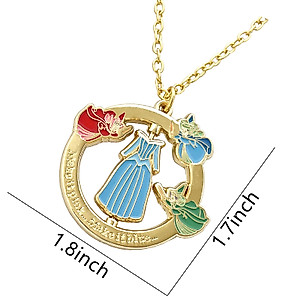 DreamWater Anime Cosplay Metal Necklace Gifts for Men Woman