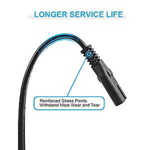 4FT Power Cord Compatible with TCL Roku Smart LED LCD HD TV, Xbox One S, Xbox One X