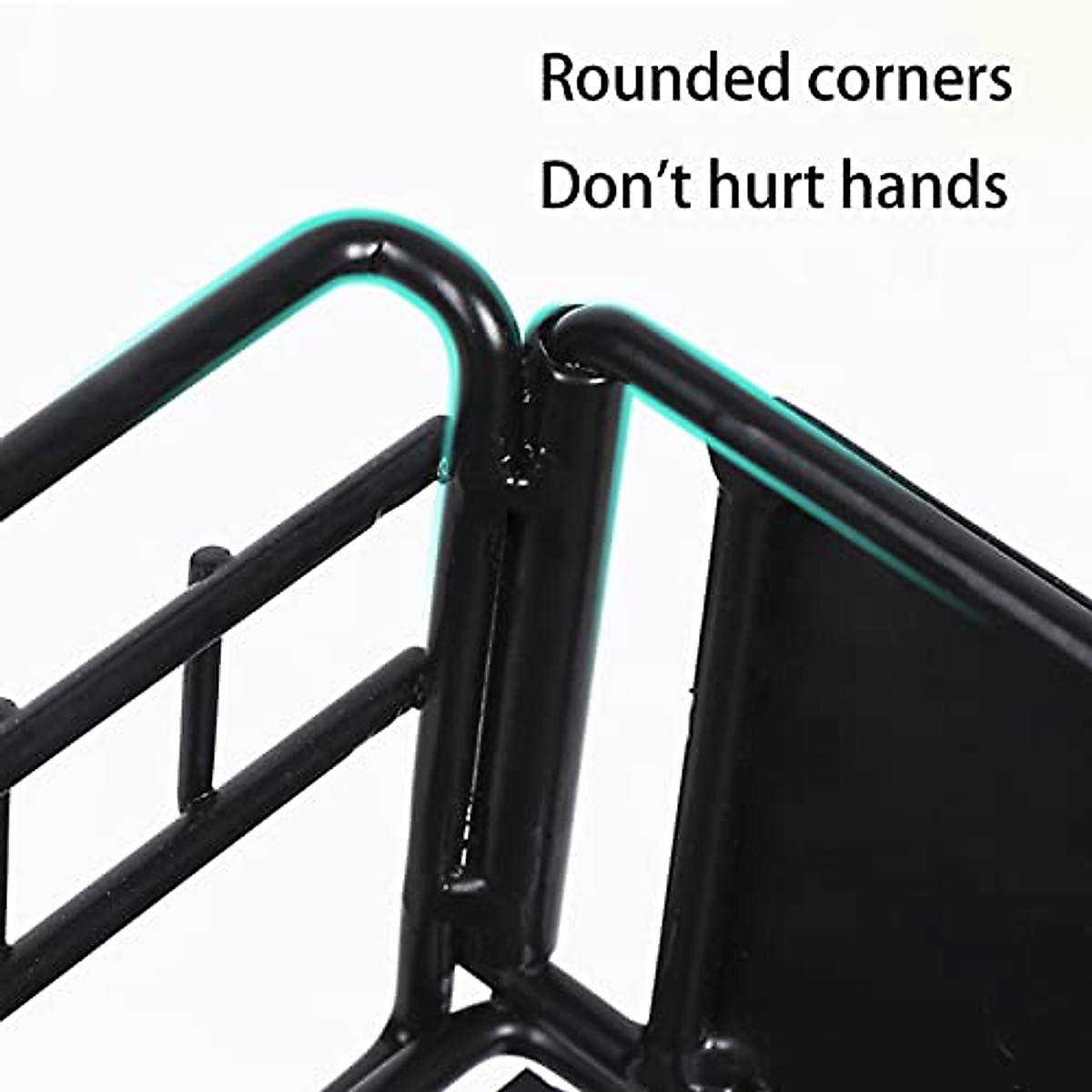 LIFOND Under Sink Storage Under Sink Organizers and Storage, 2 Tier Sliding Cabinet Basket Organizer Drawer, for Kitchen Bathroom Office Countertop Stackable Storage Basket White-Small, White S