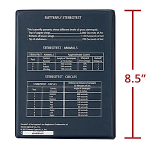 Stereo Butterfly Depth Perception Stereopsis Test
