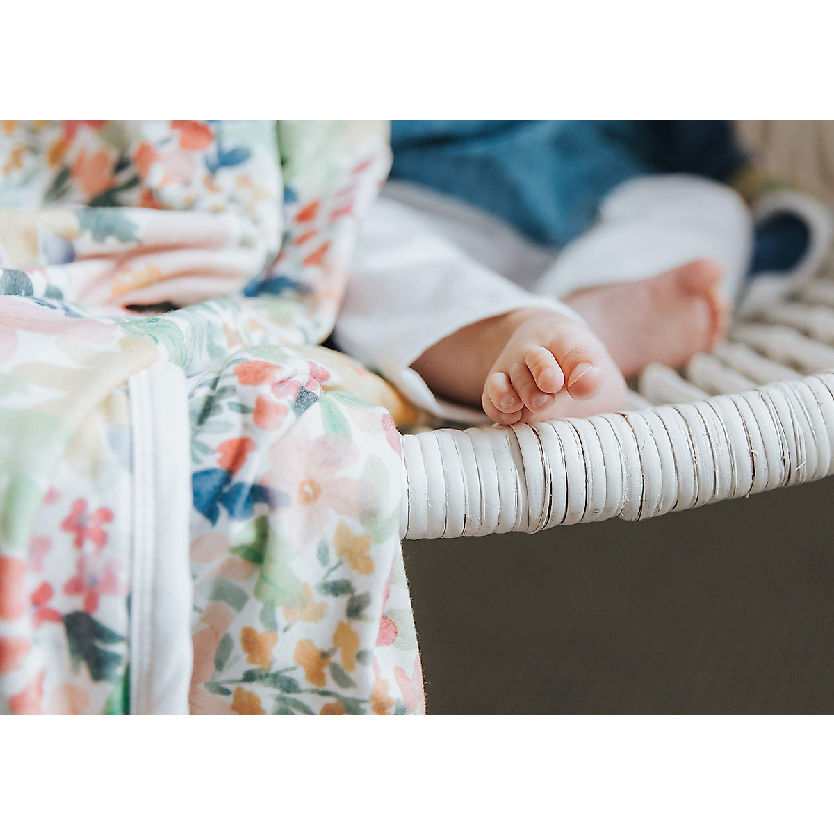 Copper Pearl Three-Layer Baby Blanket: Soft Baby Quilts for Boys and Girls | Breathable, Cozy, Toddler Blanket | Baby Quilt for Newborns | 46x46 Premium Polyester/Rayon | Lark