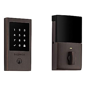 Baldwin 8225112ZW Baldwin 8225.ZW Touchscreen Minneapolis Z-Wave Deadbolt
