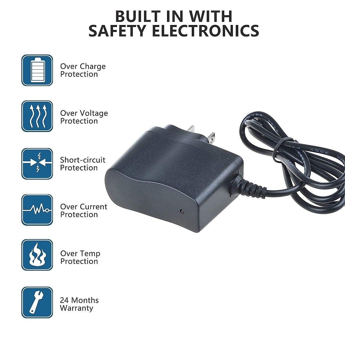 SupplySource AC Adapter Replacement for Kobo Touch Edition Digital eReader Reader 2010 Whsmith Ereader