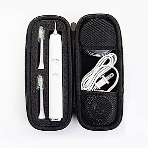 Case Compatible with Philips Sonicare 4100 5100 6100 6500 9300 9500 9700 9750 Rechargeable Electric Toothbrush.Electric Toothbrush Travel Case Carrying Case with Mesh Pocket for Accessories Charger.