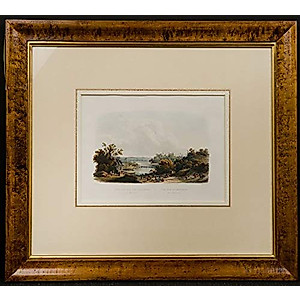 [View on the Delaware, near Bordentown] (German and French titles only)