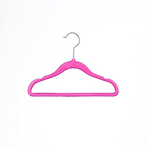 Displays By Jack 30-Piece Kids Velvet Hanger (Pink)