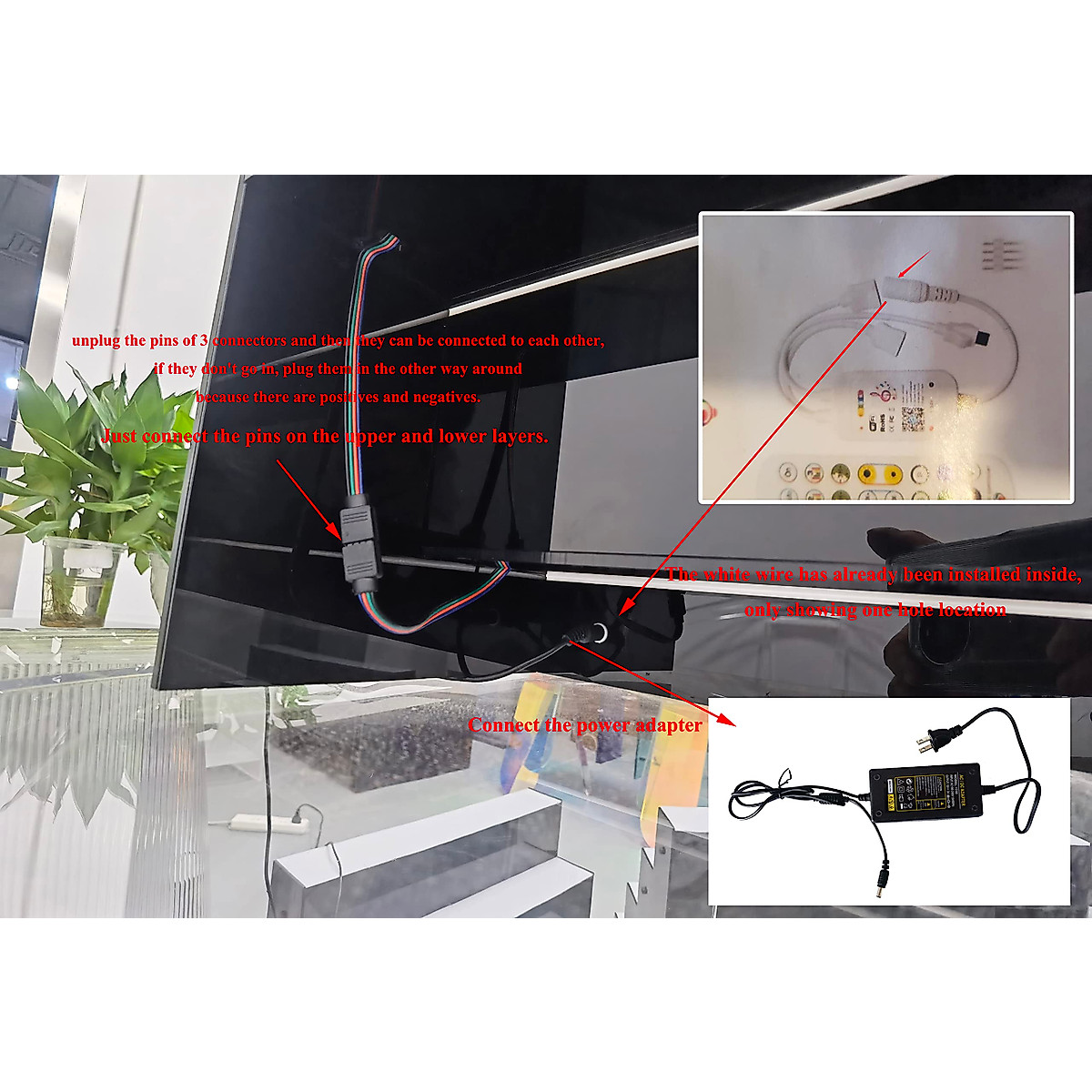 Cozyel 31 Inch 4 Step LED Lighted Liquor Bottle Display Illuminated Liquor Bottle Bar Display Stand LED Display Shelf 4 Tier Home Bar Drinks Lighting Shelves with Remote Control, Adapter