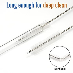 6pcs Straw Replacement 40 oz for Stanley Adventure Quencher 40oz Tumbler, Reusable Plastic Straw for Stanley Cup 40 oz Stanley Tumbler Accessories