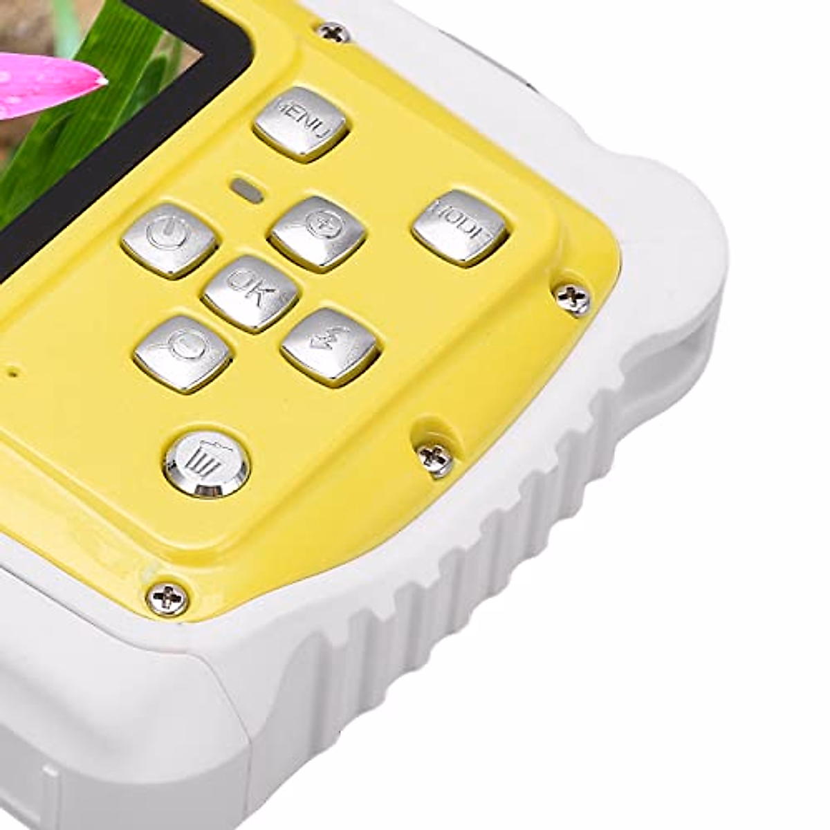 CHICIRIS HD Digital Camera, Cute 12MP Kids Camera Compact for Gift for Toy(Yellow)