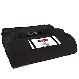 RediHEAT Heated Pizza Delivery System, 18" 2-Pie Bag, Black