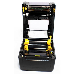 Wasp 633808404055 WPL304 Desktop Barcode Printer, Comes Standard with Internal Ethernet USB2.0 Parallel and Serial Connectivity, 4" Size