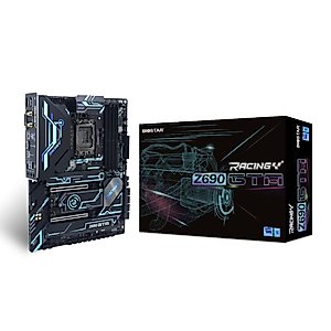 Biostar Z690GTA Racing 12th Gen Intel LGA1700 Intel Z690 Chipset Supports PCIe 5.0 ATX Gaming Motherboard