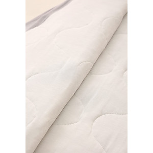 Unisex Baby Viscose from Bamboo Sleep Sack 1.0 TOG Sleeping Bag Infant Boys Girls Wearable Blankets (Grey, 6-18 Months)