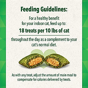 GREENIES Smartbites Hairball Control Tuna - 2.1 Oz, Pack of 4