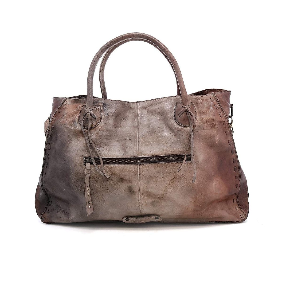 BedStu Rockaway Satchel GreyBrownBlackTie Dye
