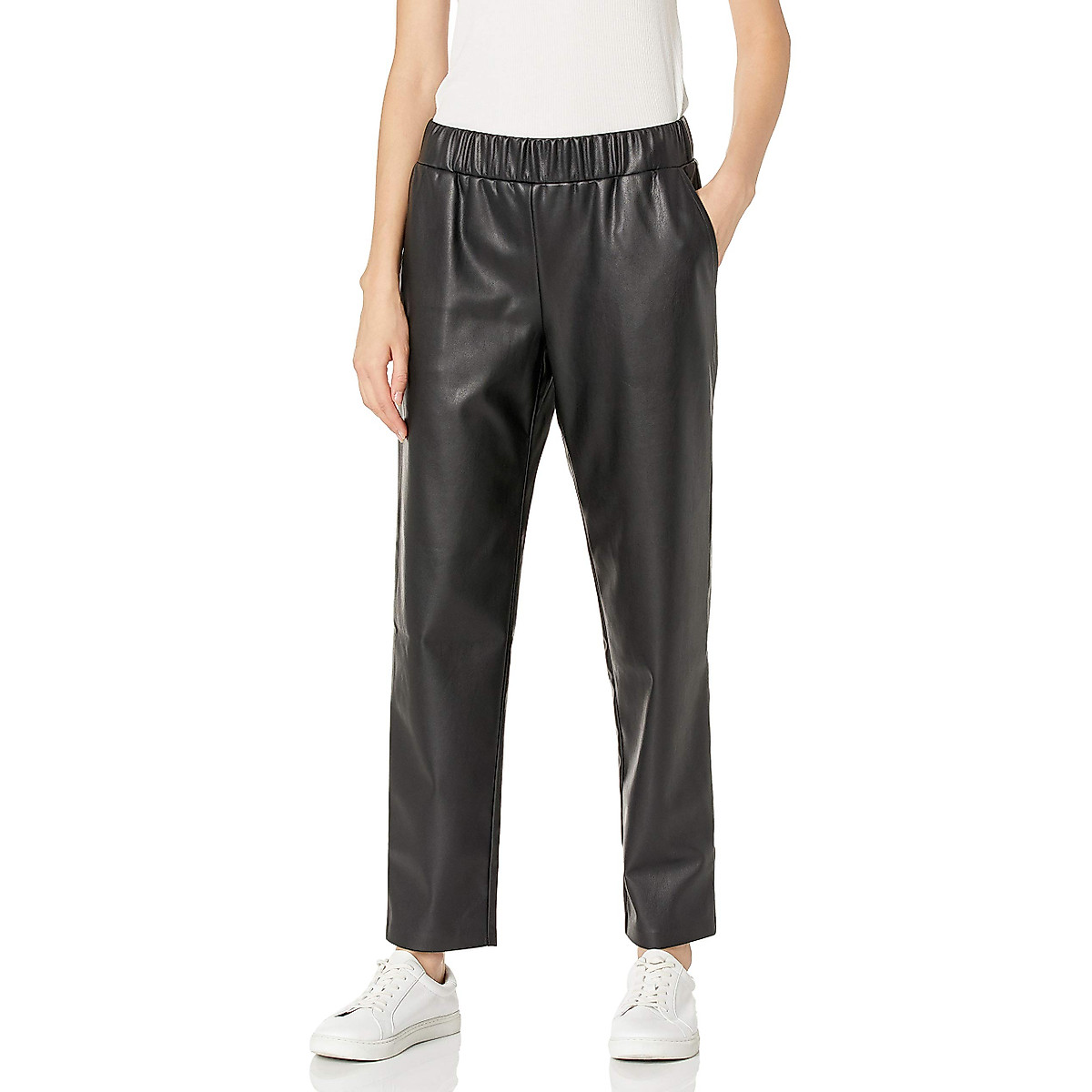 The Drop Women's @lisadnyc Slim Pull-On Jogger, Black, S