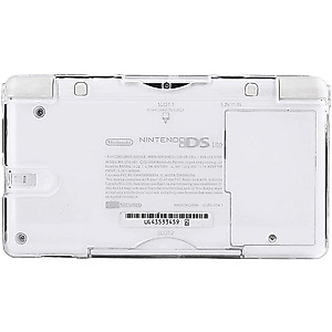 CKXIN Clear Crystal Protective Hard Shell Skin Case Cover for Nintendo DSL NDS Lite NDSL Console