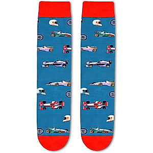 Vintage Cool Old Race Car Socks For Men - Funny Racing Car Gifts, Gifts For Car Lovers Guys, Drag Racing Gifts For Men