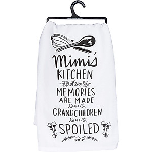 Primitives by Kathy Mimi Towel Bundle - Mimi is The Name Spoiling and Mimi's Kitchen Where Memories