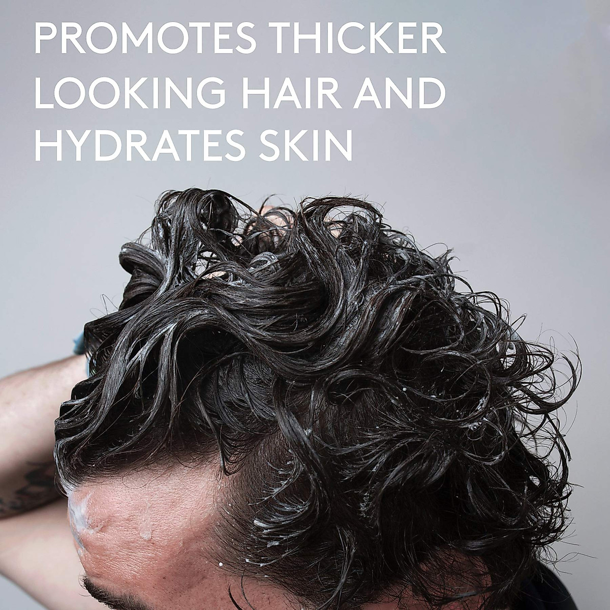 Barrel and Oak - 2-in-1 Men's Hair & Scalp Cleanser with Natural Moisturizer, Essential Oil-Based Scent, Vegan (Mountain Sage, 16 oz)