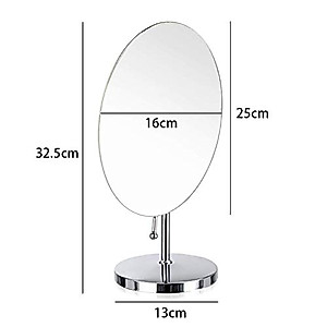 KXA Bathroom Mirror Make-up Mirror Large Side Mirror HD Freedom Shaving Mirror