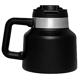 Stanley 10-02873-038 The Tough-To-Tip Admiral's Mug Matte Black 20OZ / .59L