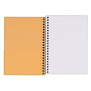 Five Star Personal Spiral Notebook, 7" x 4 3/8", 100 Sheets, College Rule, Assorted colors, 12 Pack