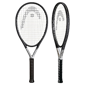 HEAD Ti S6 Tennis Racket - Pre-Strung Head Heavy Balance 27.75 Inch Adult Racquet - 4 1/4 In Grip