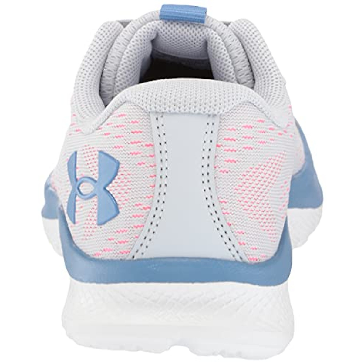Under Armour Girls Pre School Bandit 7 Running Shoe, Halo Gray (101)/White, 1