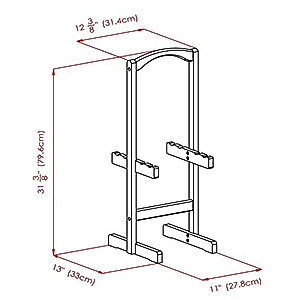 Winsome Wood Dylan Snack Table Teak