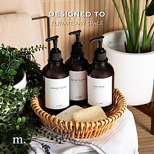 MaisoNovo Soap Pump Replacement - 2X Black Plastic Pumps - Pump Dispenser - Soap Dispenser Pump Replacement - Stainless Steel Soap Pump - Pump for Soap Dispenser