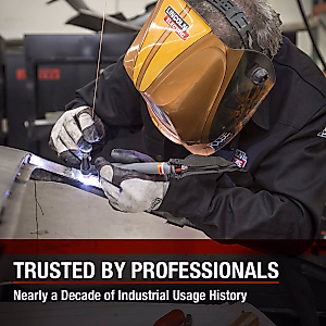 Lincoln Electric Welding Shirt | Premium Flame Resistant (FR) Cotton | Custom Fit | Black | Medium | K3113-M