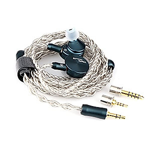 Linsoul 7HZ Timeless AE 14.2mm Planar HiFi in-Ear Earphone with CNC Aluminum Shell, Detachable 2PIN Cable