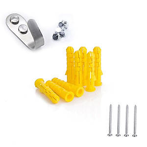 Mokife Wall Hooks Heavy Duty, 8 Pack Single Coat Hooks Stainless Steel Brushed Entrance Hooks, Small J Utility Hook for Hanging Clothes Jackets Robes Towels Hats Keys Bags Cups, Silver