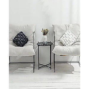 Velvet Chunky Yarn Bulky Giant Arm Knitting Yarn, Super Soft Tubular Weight Jumbo Y arn,DIY Crochet Hand Knitting Thick Yar n for Blanket,Pet Bed, Rugs Pillow,Handbag(2.2lb-White)