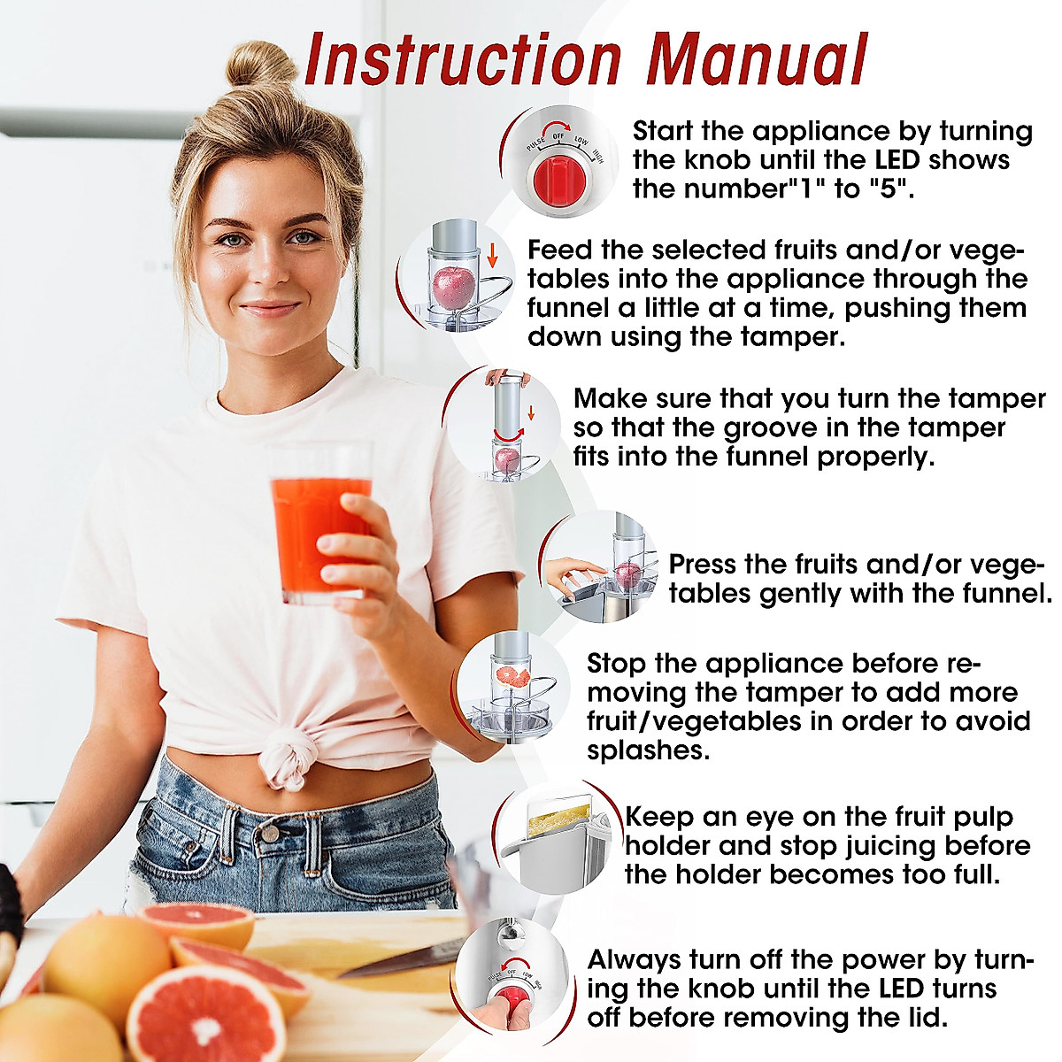 1200W 3 Speeds Centrifugal Juicer Machines Vegetable and Fruit, Regenerate Juice Extractor with Big 3" Wide Mouth, Compact Juice Maker, Easy to Clean, High Juice Yield, BPA Free, Silver