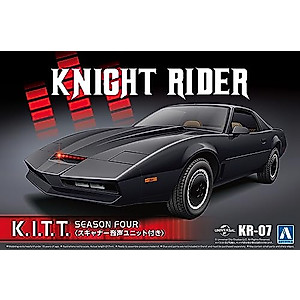 Aoshima Knight Rider: Knight 2000 K.I.T.T. (Season IV Scanner Ver.) 1:24 Scale Vehicle Model