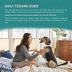 Purina Beyond Cod, Salmon and Sweet Potato Natural Ground Grain Free Wet Dog Food Pate - (12) 13 oz. Cans