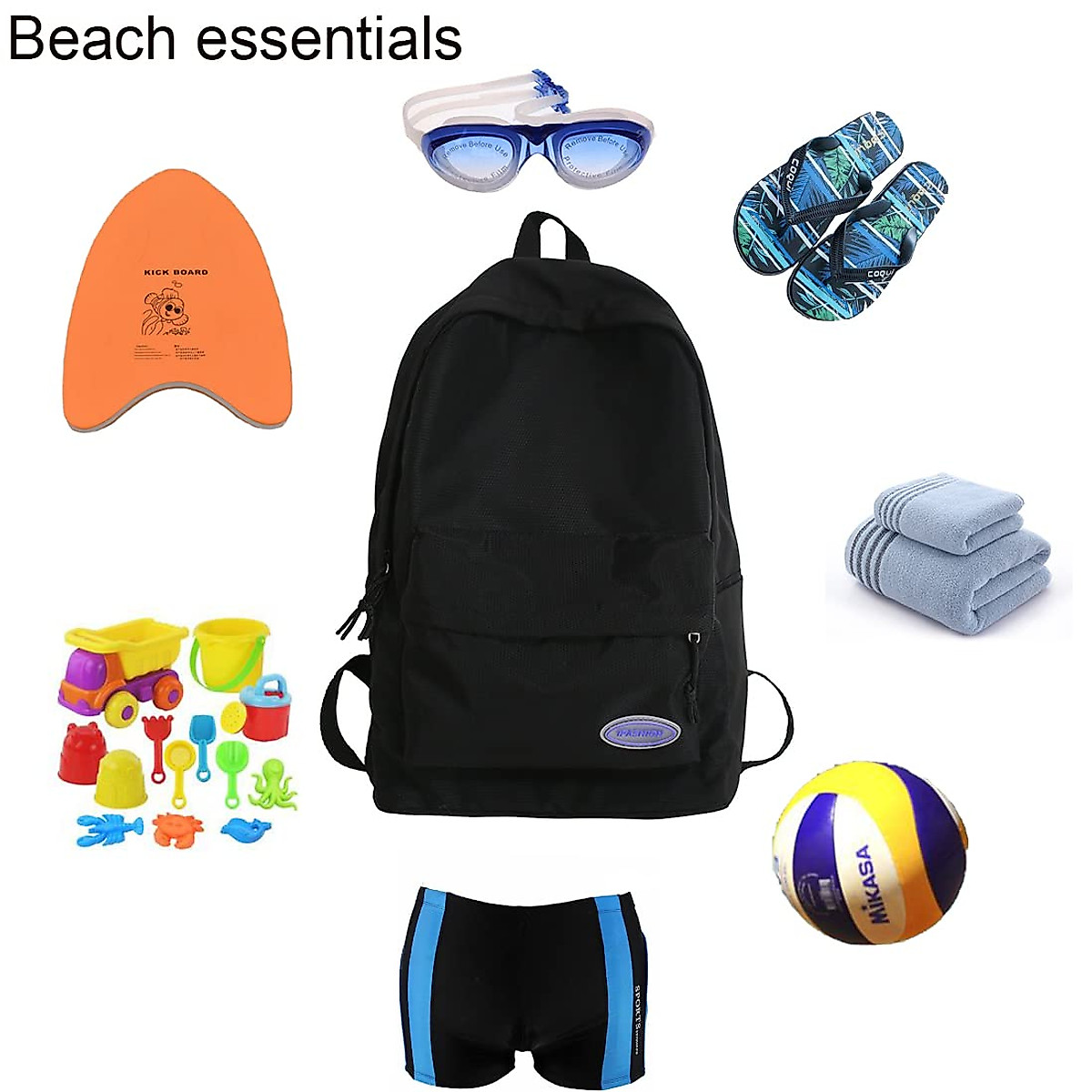 HunterBee Large Mesh Backpack See Through College Student Bag for Girls Boys Semi-Transparent Clear Net Netting Bookbag with Padded